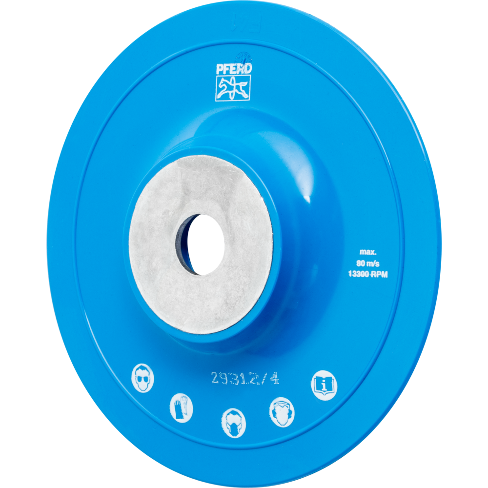 PFERD Flexible Backing pad for 115mm angle grinders with M14 spindle ...