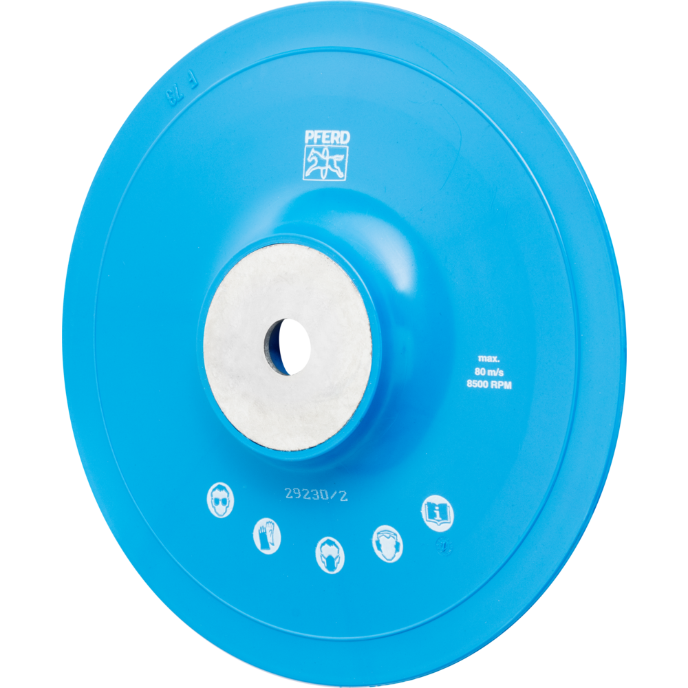 PFERD Flexible Backing pad for 180mm angle grinders with M14 spindle ...