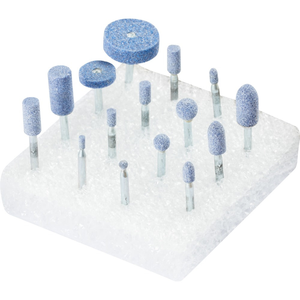 PFERD Mounted Point Set TOUGH – 15pc x 3mm Shank – PFERD South Africa