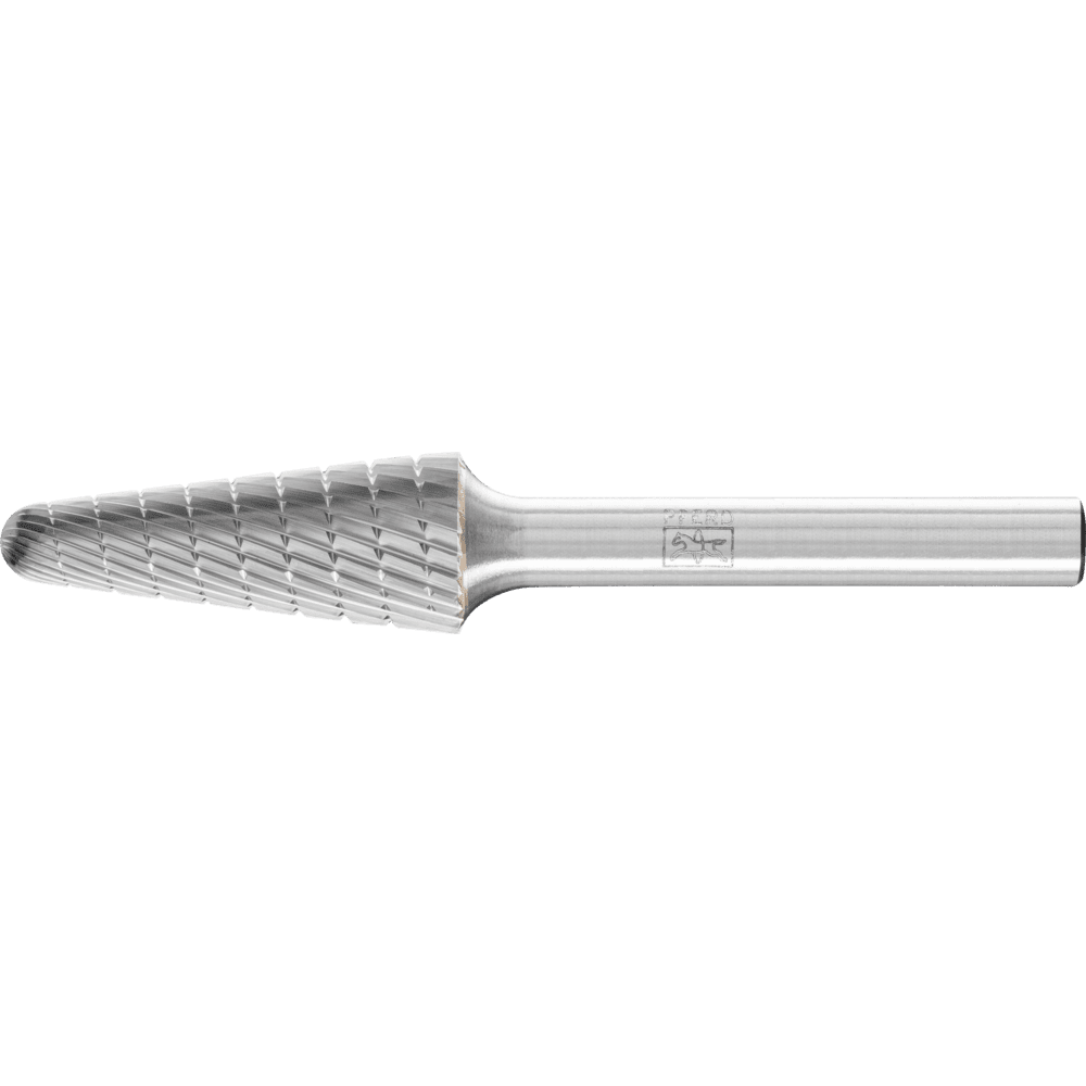 PFERD Tungsten Carbide Burr – Conical Shape with Radius End 12mm x 30m ...